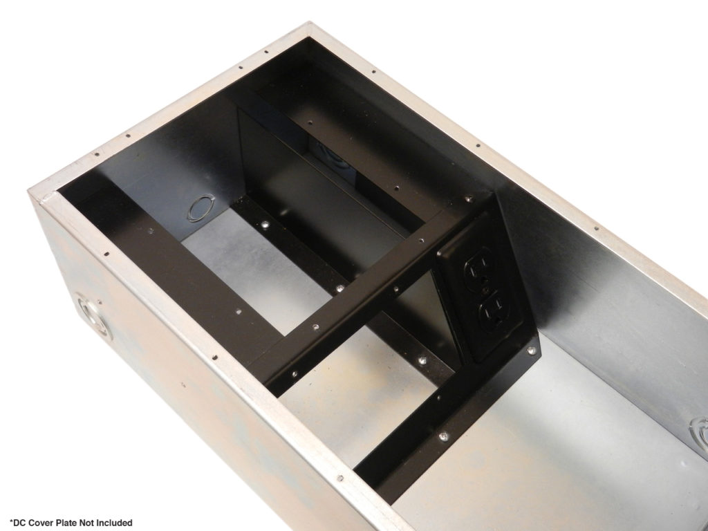 Panel Bracket Assembly for use with 6″ deep Double Wide Wet Back Box ...