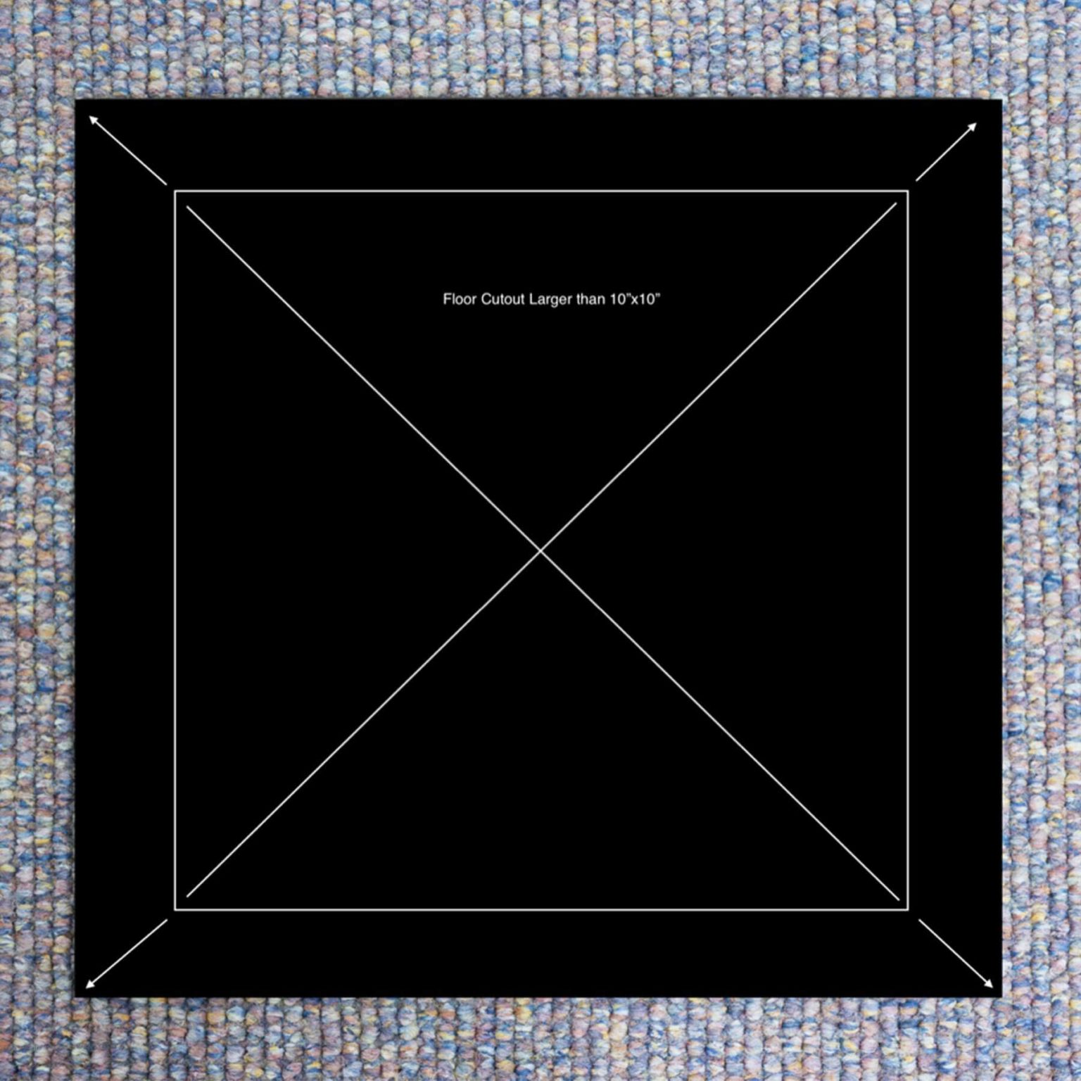 Bezel Extension Ringfor Oversized Floor Cut Out – ACE Backstage